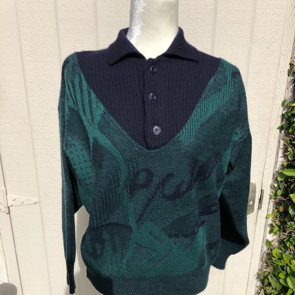 Sweaters | Vintage Giorgio Armani Made In Italy Sweater 48xl | Poshmark